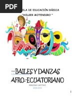 Proyecto de Danzas Folklóricas | PDF | Bailes | Ritmo