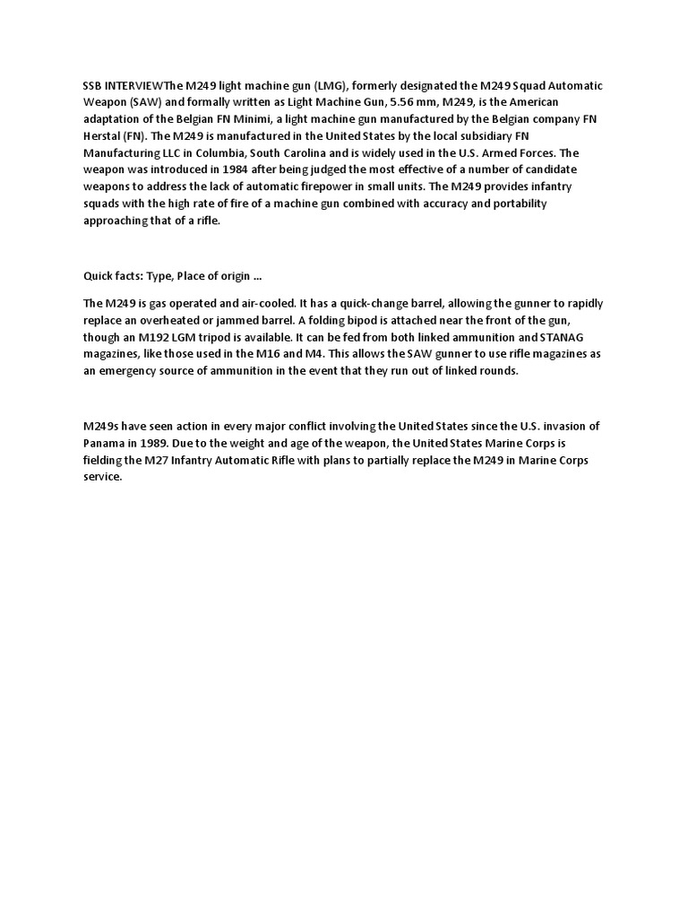 M 249 | PDF