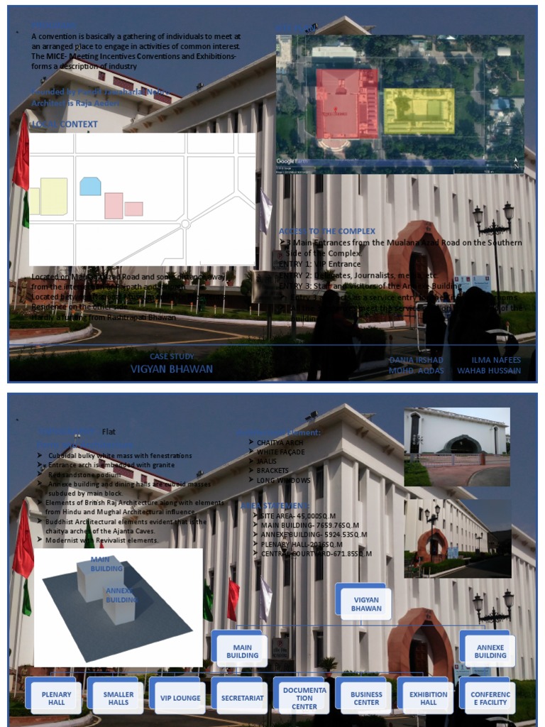 Vigyan Bhawan: Program: Site Plan | PDF