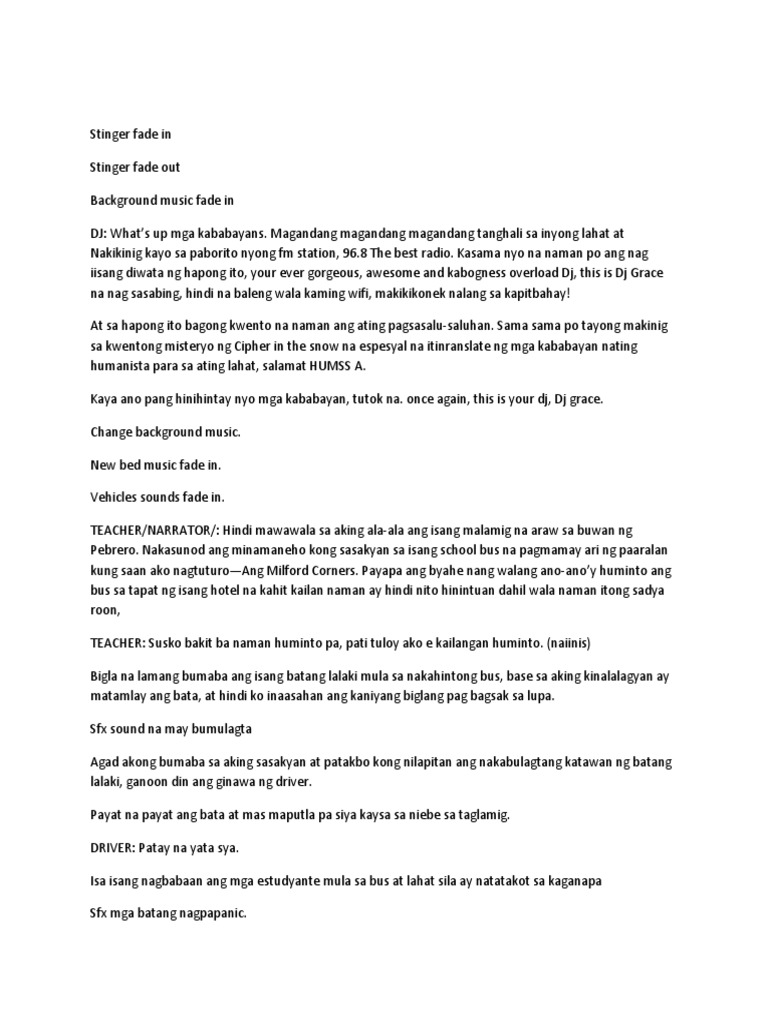 Cipher in The Snow | PDF