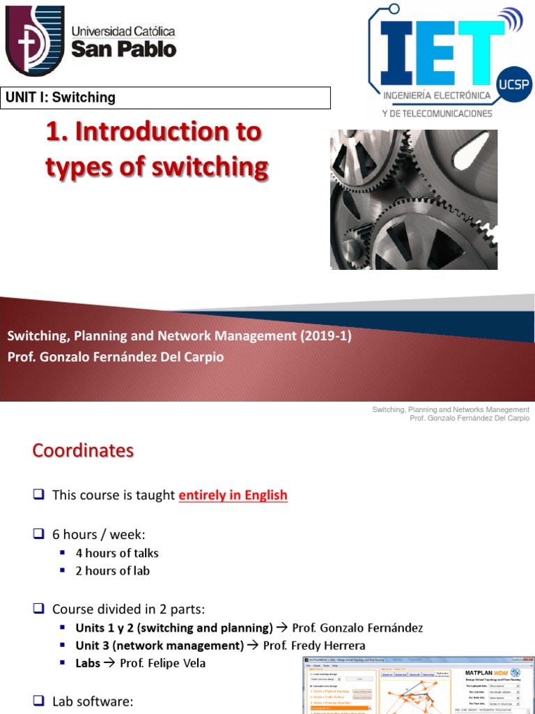 Introduction To Types of Switching | PDF | Multiprotocol Label ...