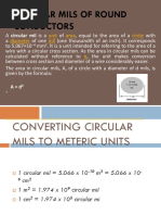 AWG and Circular Mils Reference Guide | PDF | Area | Wire