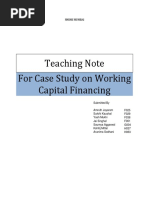 MPBF Tandon Committee | PDF | Working Capital | Margin (Finance)