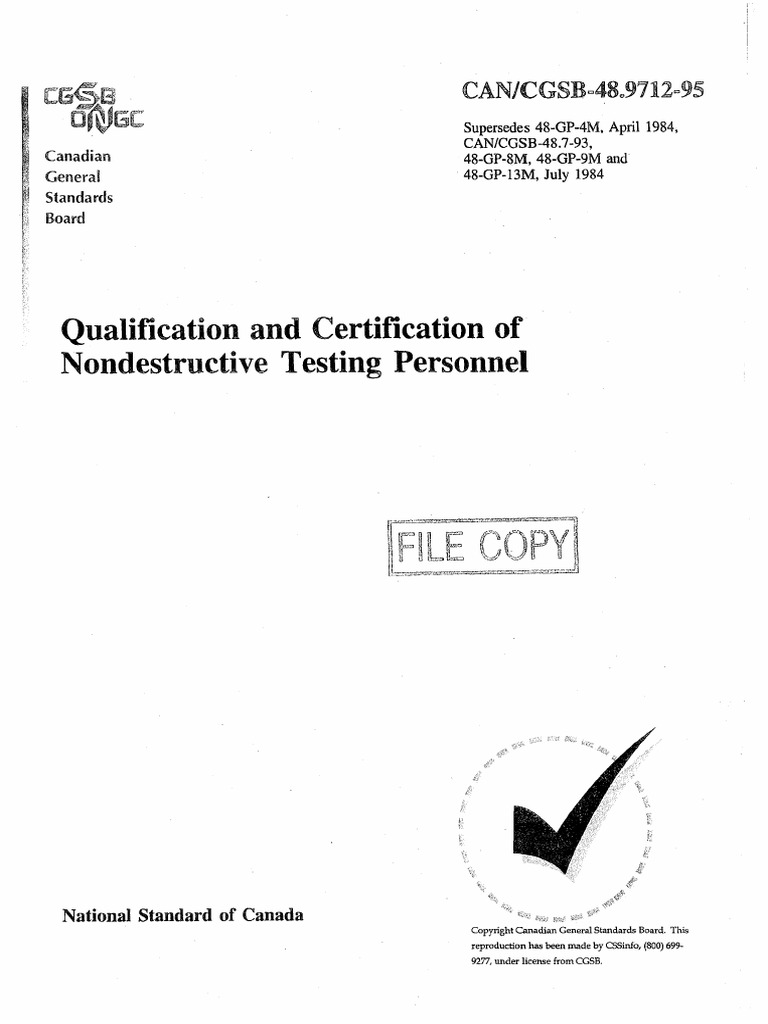 Can - CGSB 48.9712 95 PDF | PDF