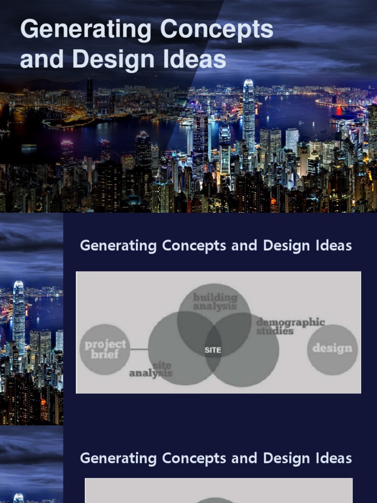 Architectural Concept Generation Guide | PDF | Concept | Metaphor