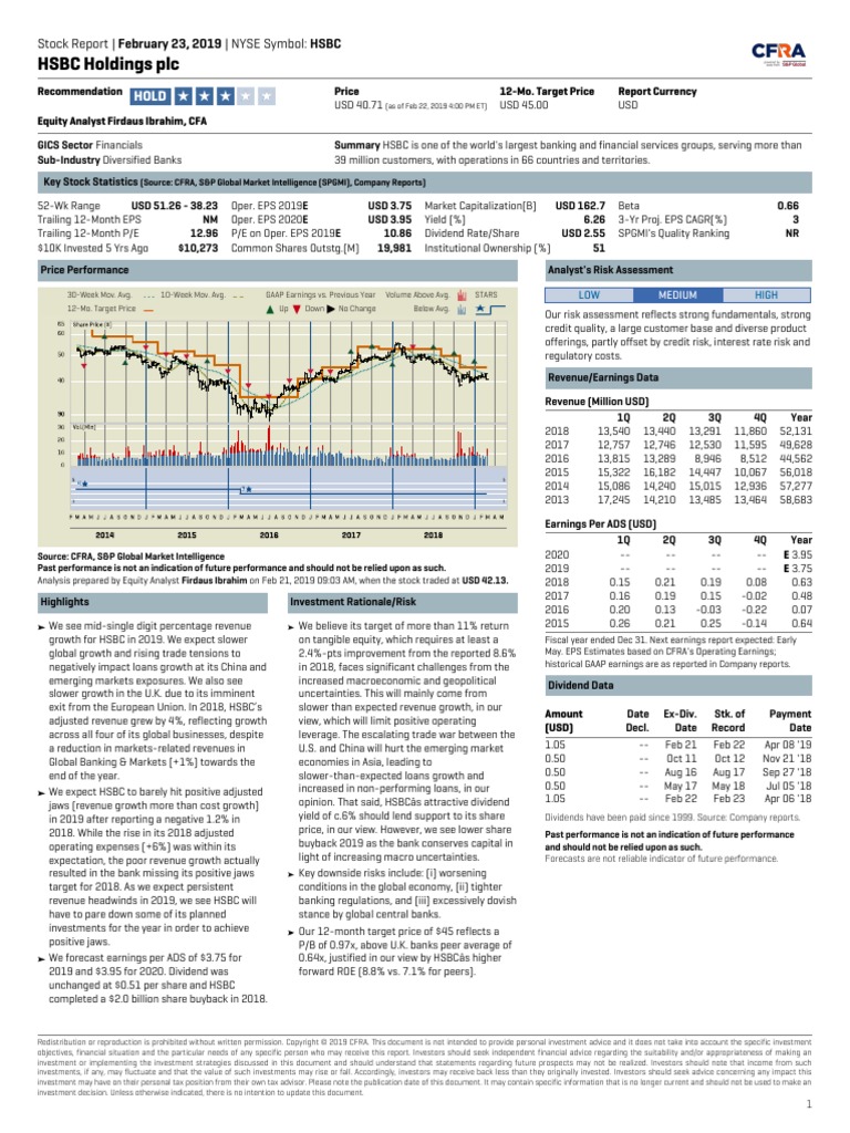 HSBC | PDF | Banks | Federal Reserve