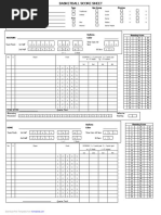 SCORE-SHEET-SBP-BRAIN-PDF | PDF | Referee | Athletic Sports