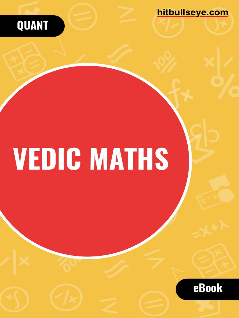 Vedic Maths: Quant | PDF | Multiplication | Numbers