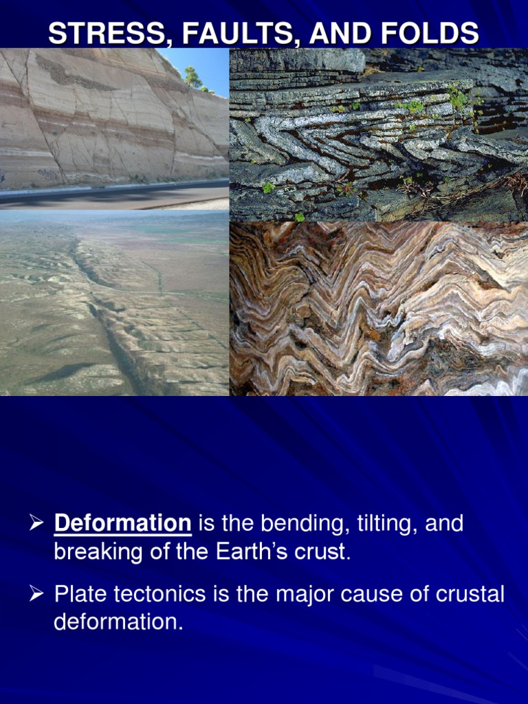 Understanding Crustal Deformation and Faults | PDF | Fault (Geology ...