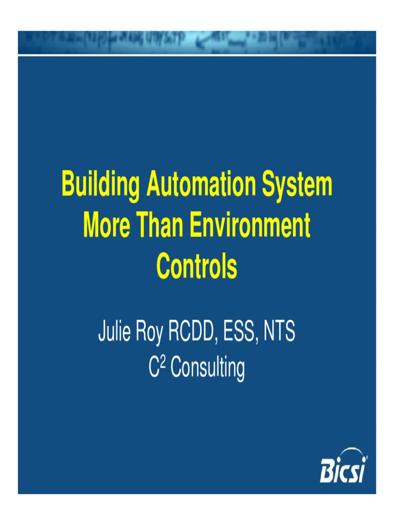 Building Automation System | PDF | Building Automation | Network Topology