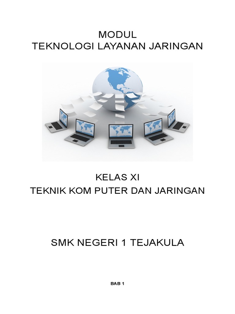 Modul Teknologi Layanan Jaringan XI TKJ Genap | PDF