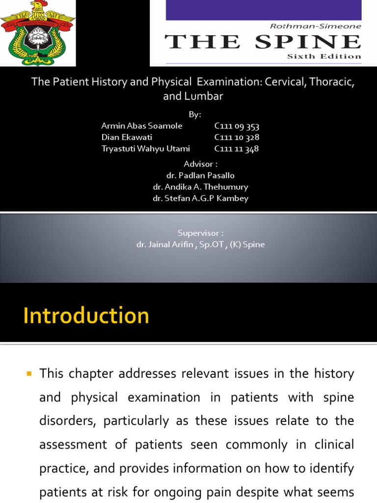 A Comprehensive Guide to Performing a Thorough Patient History and ...
