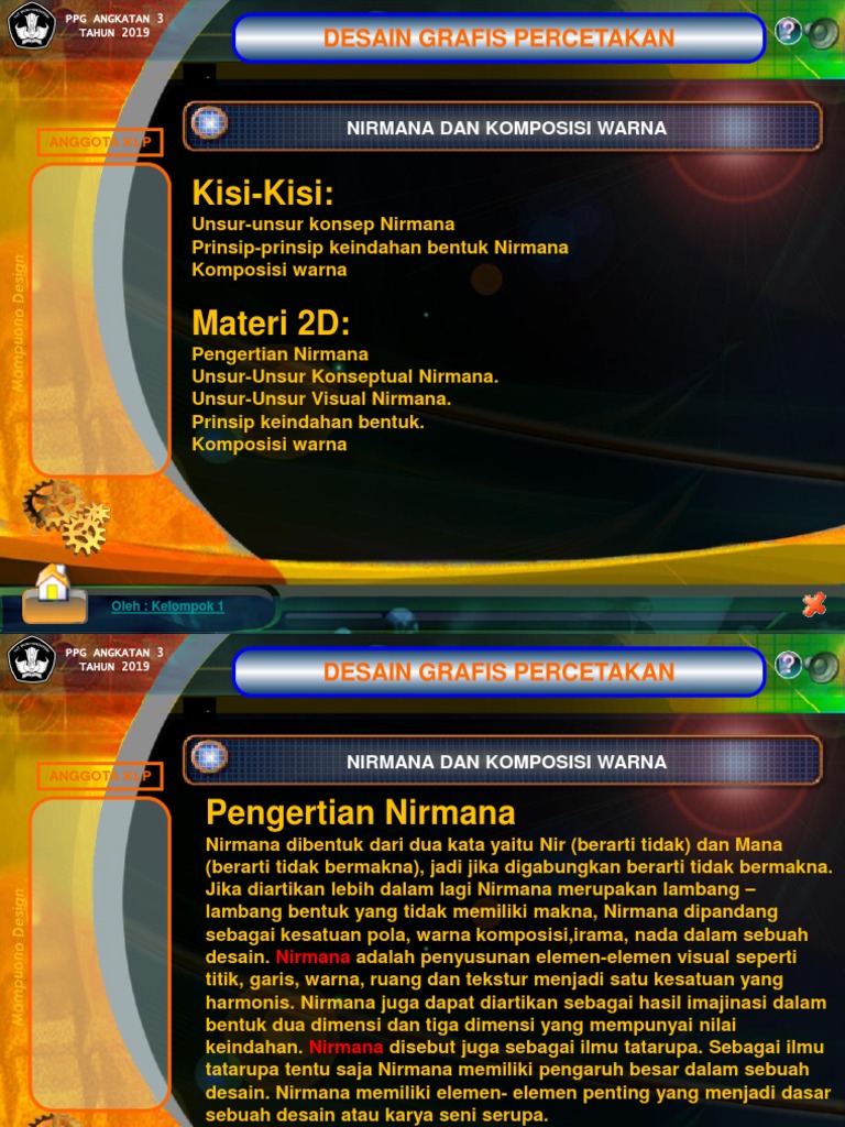 Presentasi Desain Grafis NIRMANA | PDF