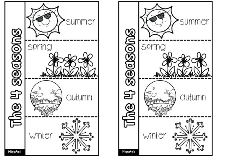 4 Seasons Foldable | PDF