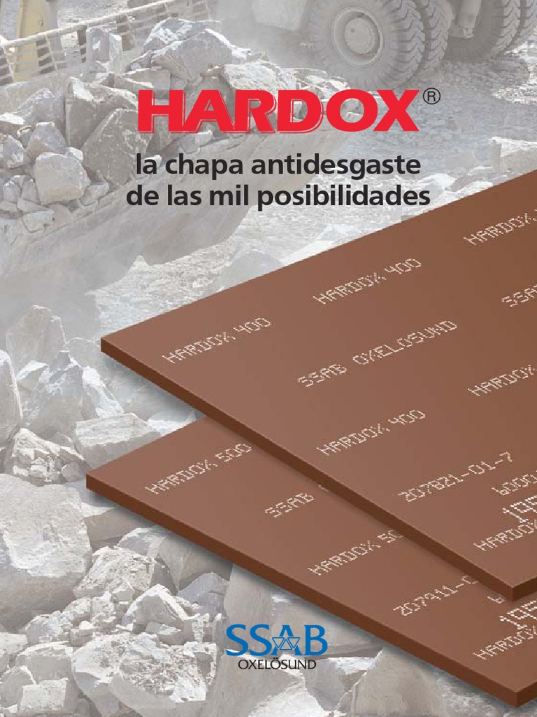 Acero Hardox PDF | PDF | Dureza | Acero