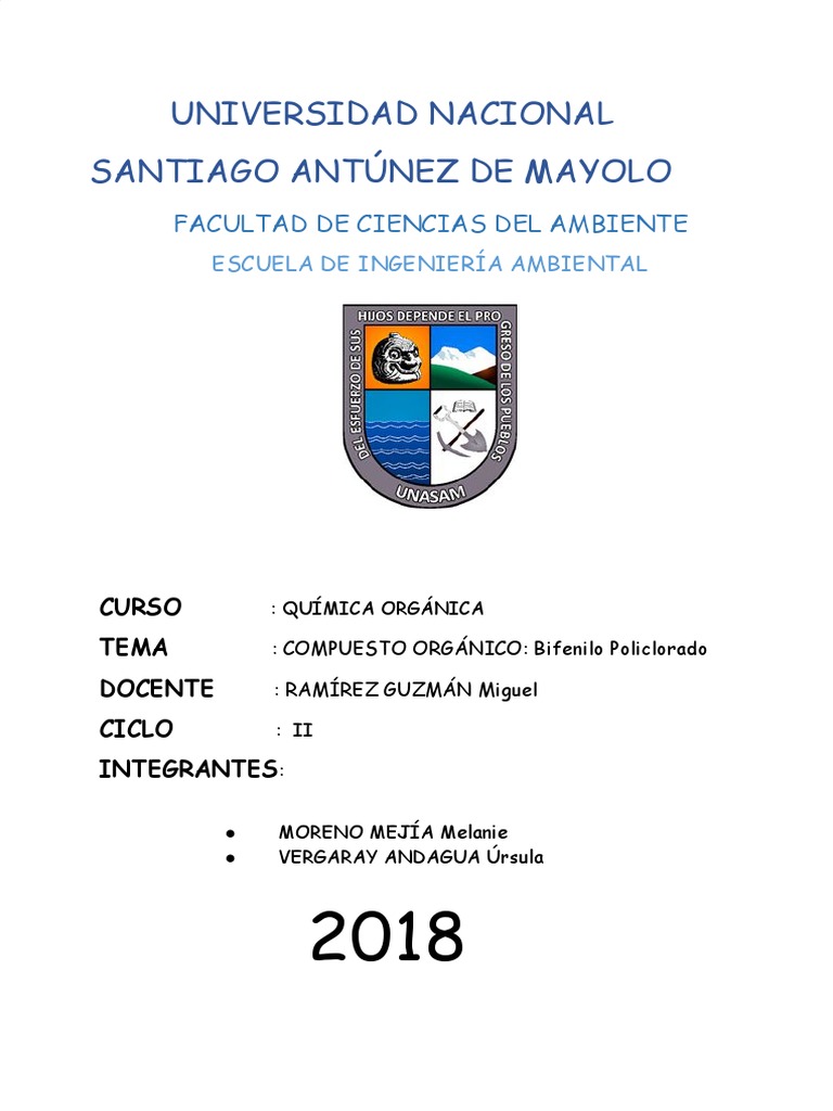 Bifenilos Policlorados (PCB) | PDF | Bifenilo policlorado | Agua