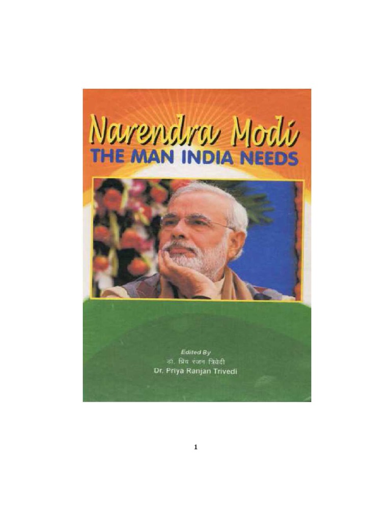 New Narendra Modi - Final Book | PDF | Narendra Modi | Politics Of India