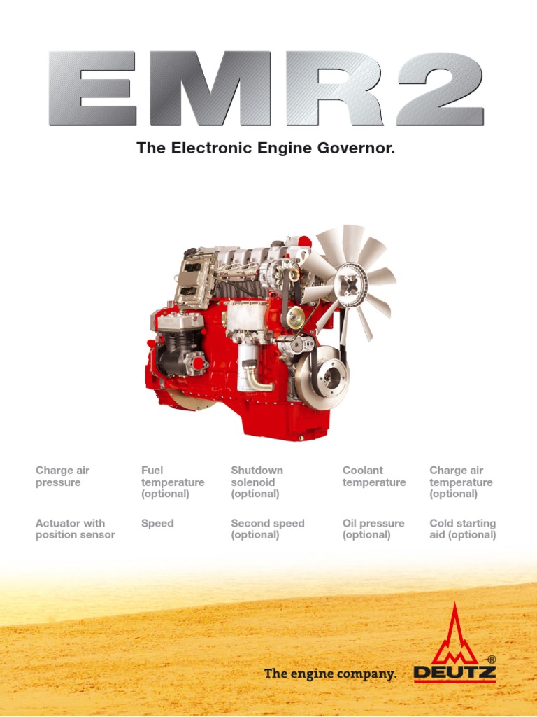 EMR2 Electronic Engine Governor Overview | PDF | Diesel Engine | Throttle