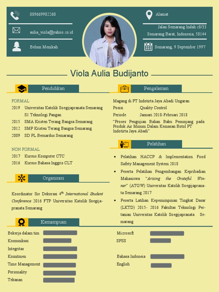 Contoh CV | PDF