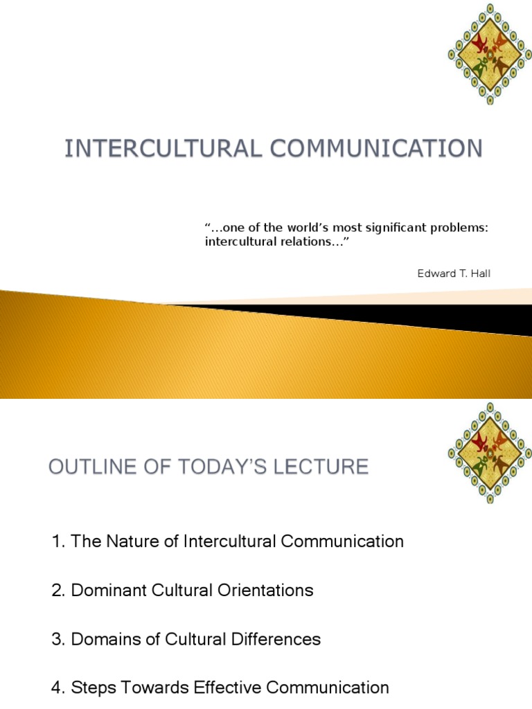 Intercultural Communication | PDF