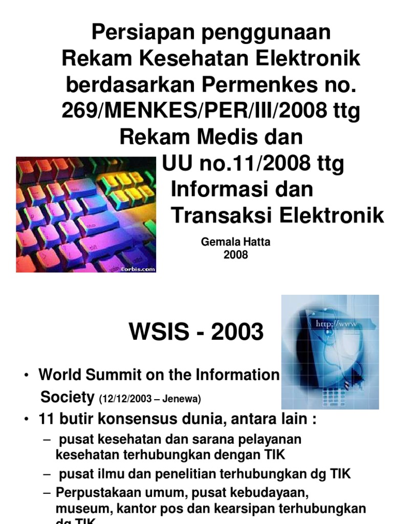 Persiapan Penggunaan RME-dr. Gemala Hatta | PDF