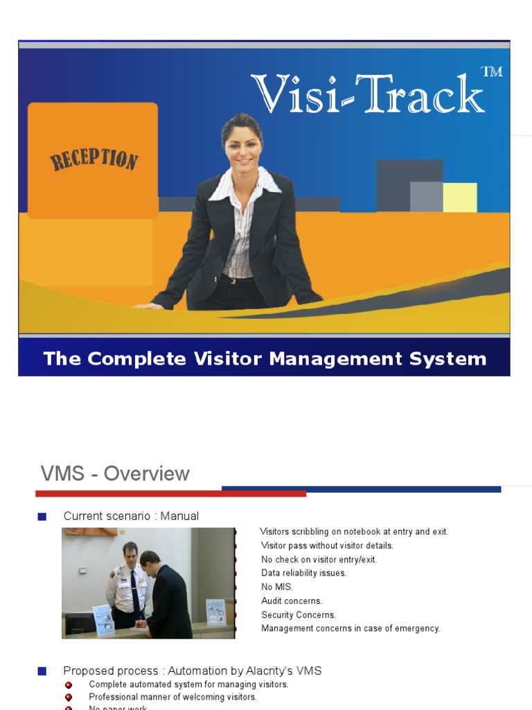 VMS Visitor Management System | PDF | Software | Digital Technology