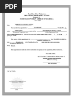 CS Form No. 33-A Revised 2018 Appointment Form - Regulated | PDF ...