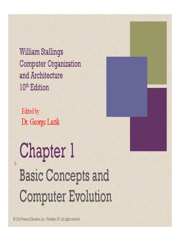 Basic Concepts and Computer Evolution | PDF | Central Processing Unit | Multi Core Processor