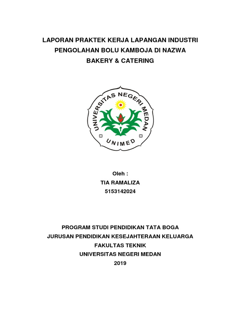 Pengolahan Bolu Kamboja di Nazwa Bakery | PDF