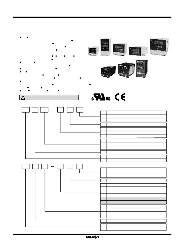 Dual PID Auto Tuning Controller Guide | PDF | Control Theory | Relay