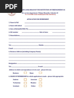 IESL-Membership Application Form PDF | PDF | Government | Business