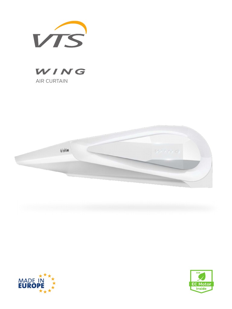 Wing-Air Curtain - Catalogue PDF | Download Free PDF | Power Supply ...