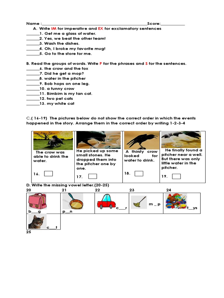 ENGLISH Summative Test 1st QRTR | PDF