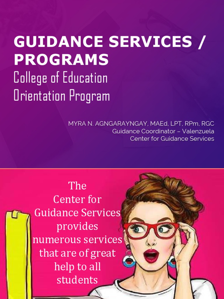 Guidance Services for Student Success | PDF | School Counselor | Psychology