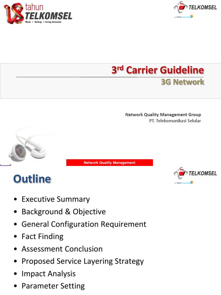 3rd Carrier Guideline | PDF | High Speed Packet Access | Data Transmission