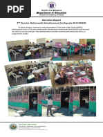 1st Quarter NSED - NARRATIVE REPORT - PAKU NATIONAL HIGH SCHOOL | PDF ...