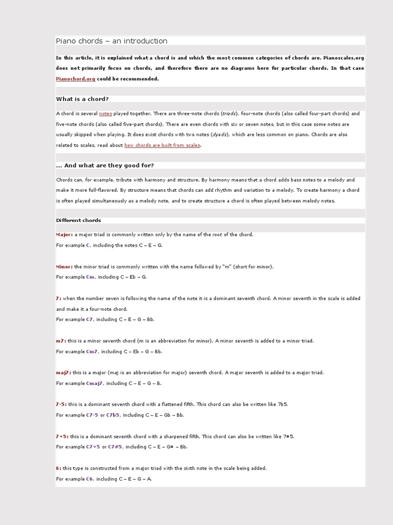 Learn The Theory Behind Chords | PDF | Chord (Music) | Harmony