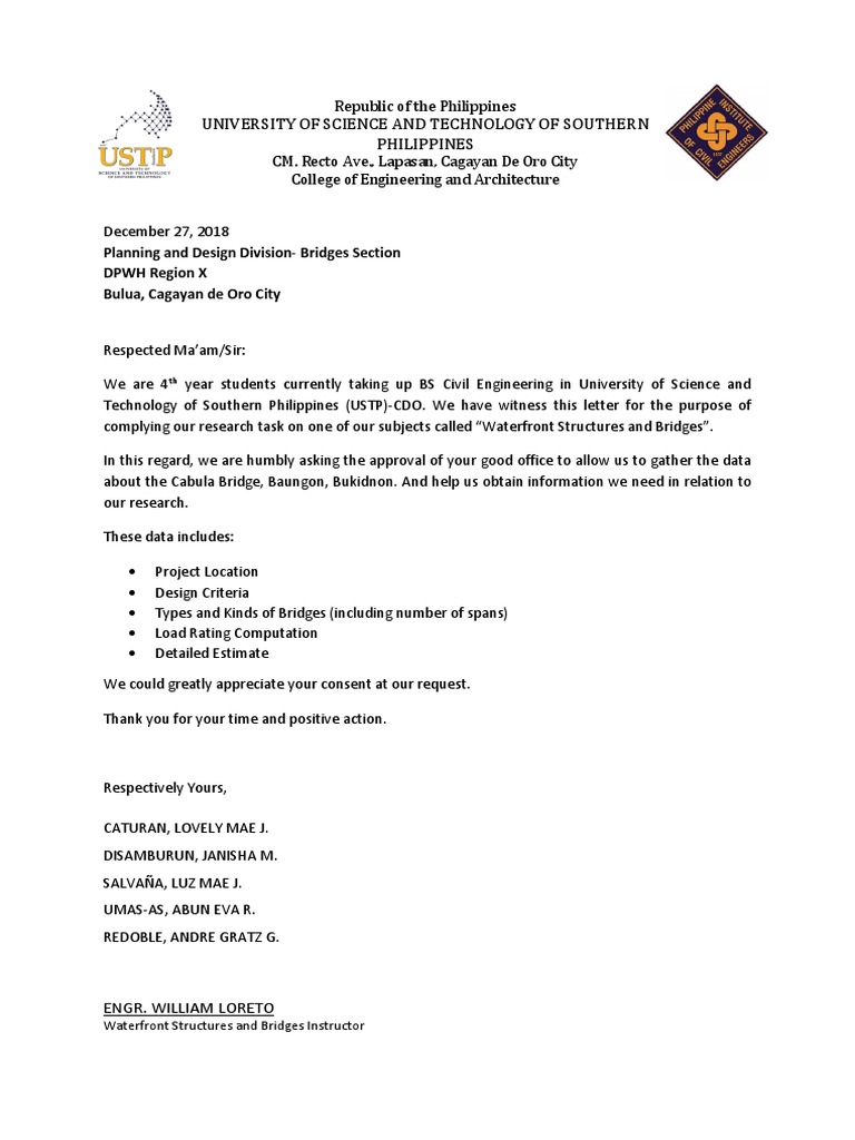 University of Science and Technology of Southern Philippines | PDF