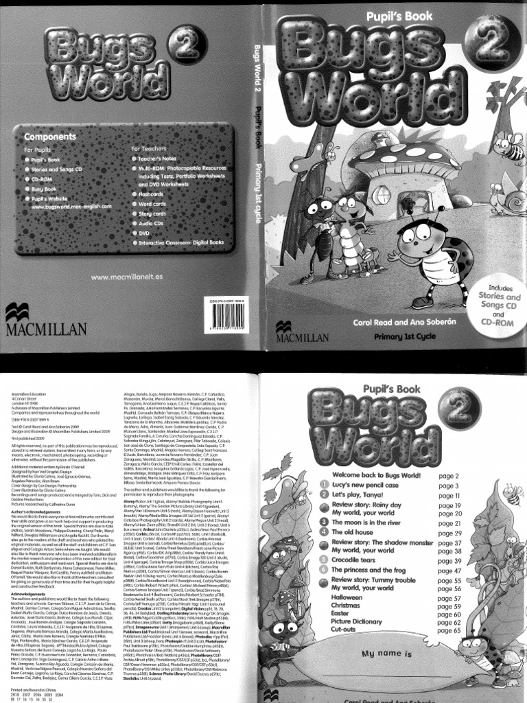 Bug World 2-Pupil's Book | PDF
