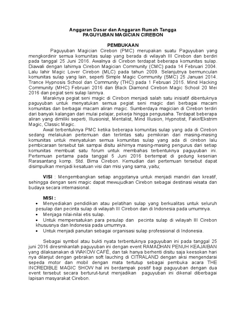Adart PMC | PDF | Ilmu Sosial
