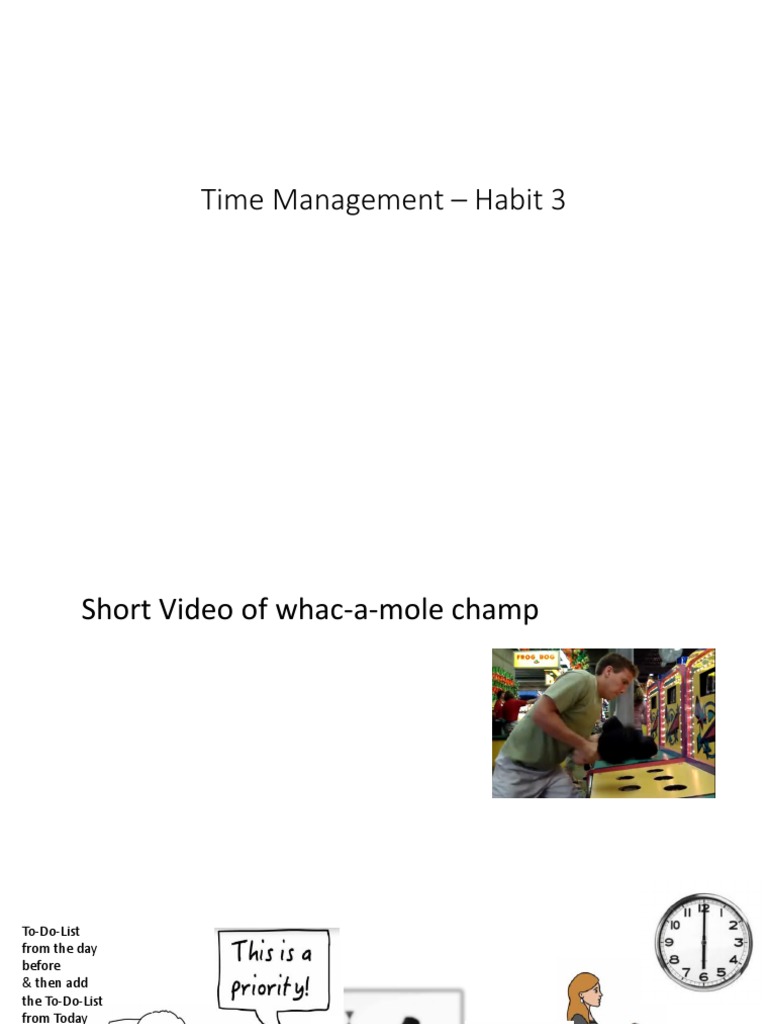 TIme Management For Managers & Supervisors | PDF | Time Management ...