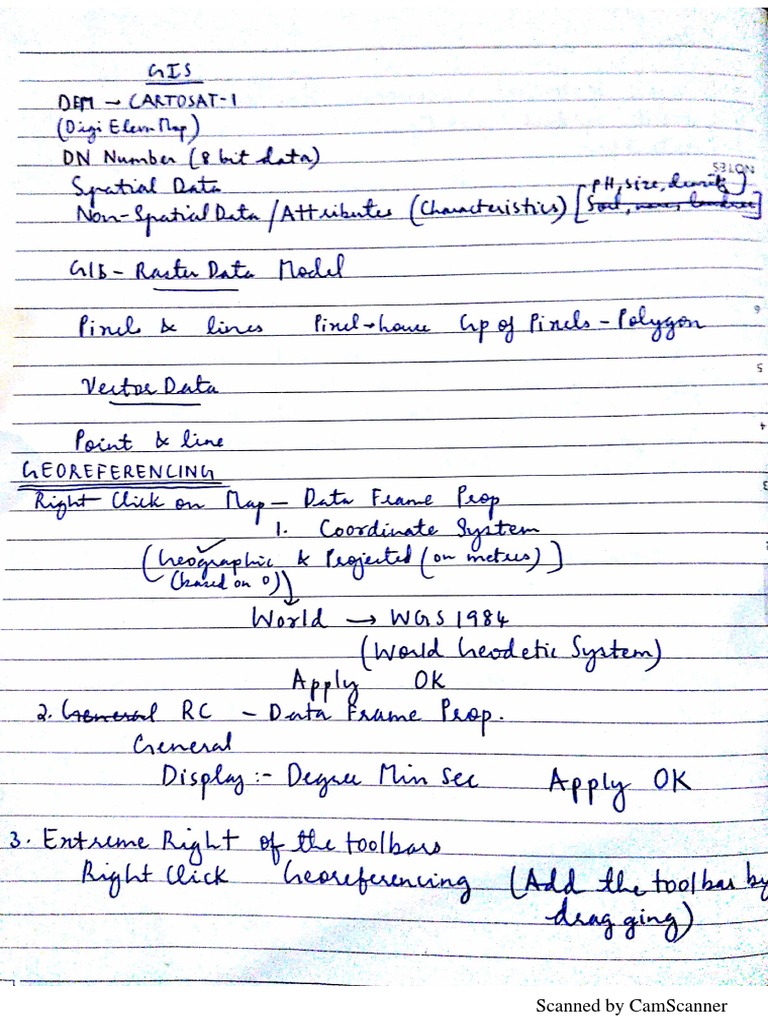 Gis Notes | PDF