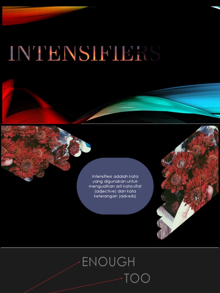 Grammar Intensifiers | PDF | Adjective | Noun