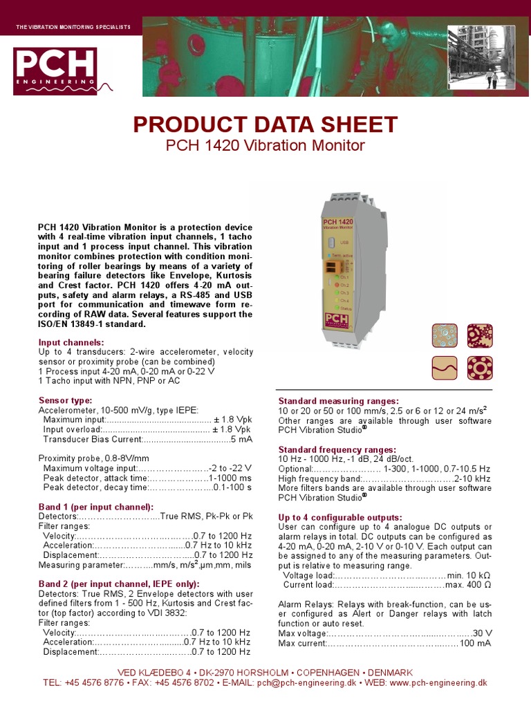 PCH 1420 Datasheet | PDF | Usb | Relay