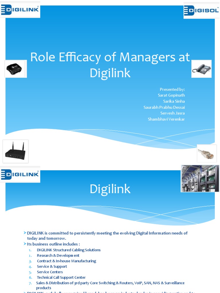 Role Efficacy of Managers | PDF | Psychology | Psychological Concepts