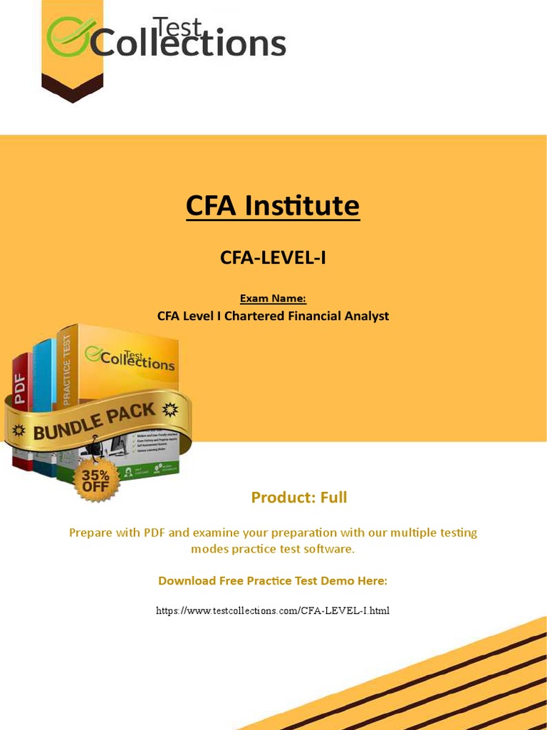 Test Collections CFA-Level-I Question Bank PDF | PDF | Fiduciary ...