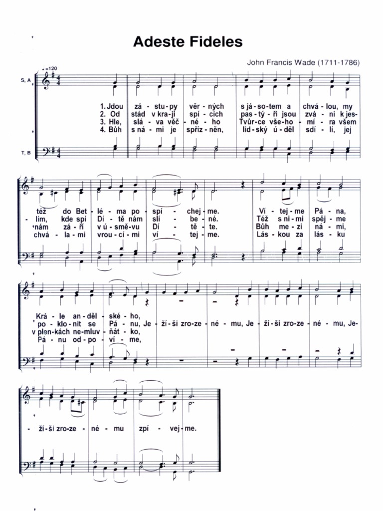 České Koledy Noty | PDF