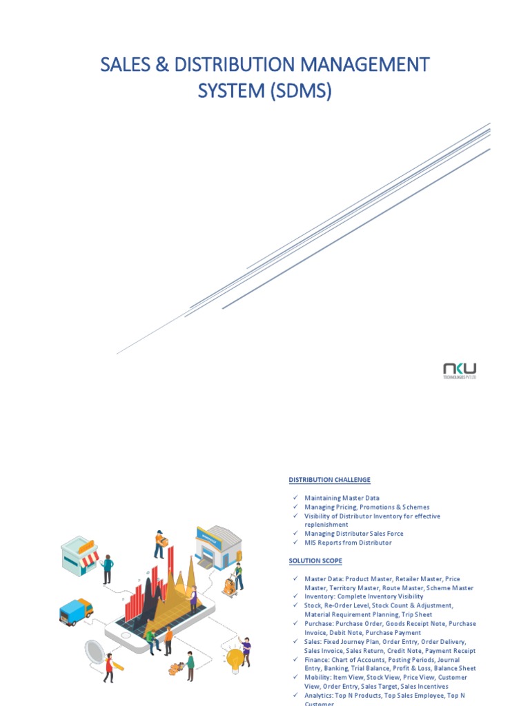 Sales & Distribution Management System (SDMS) | PDF