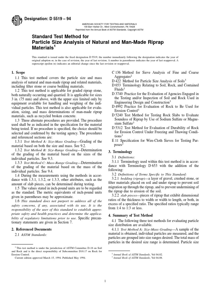 Astm D 5519 | PDF | Accuracy And Precision | Mass