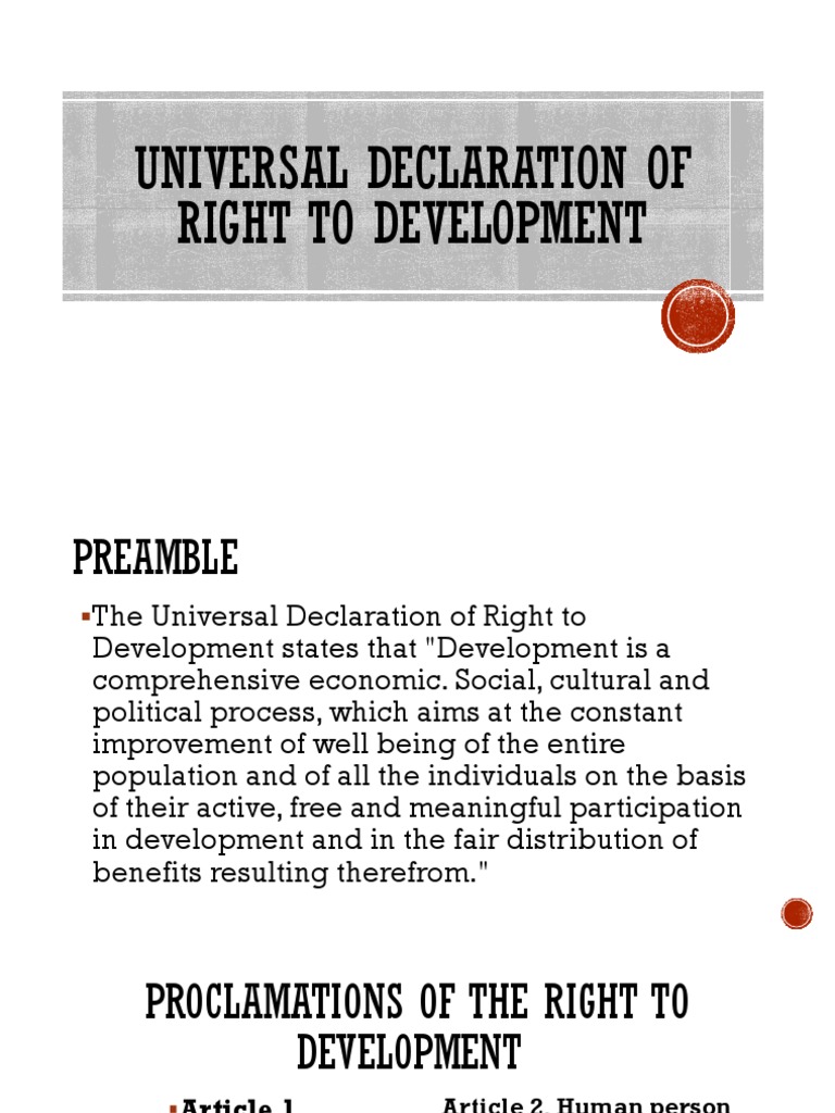 Human Rights Declaration | PDF